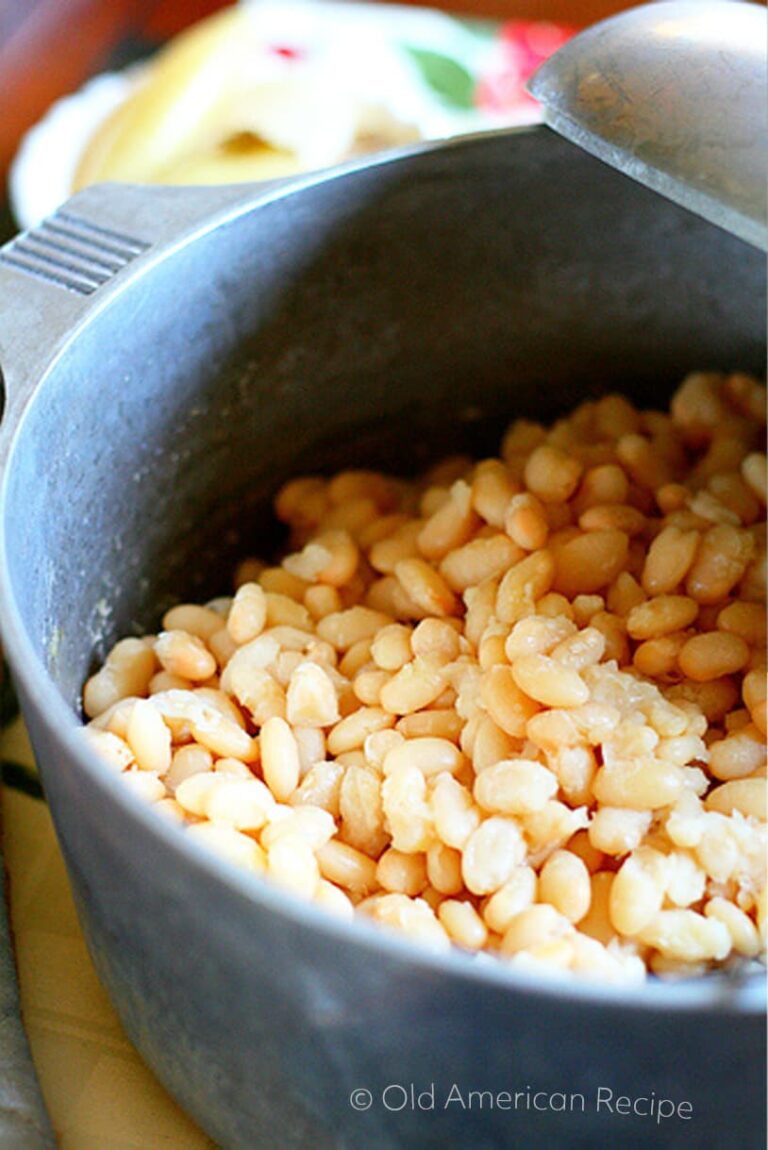 Oven Baked Beans - Old American Recipes