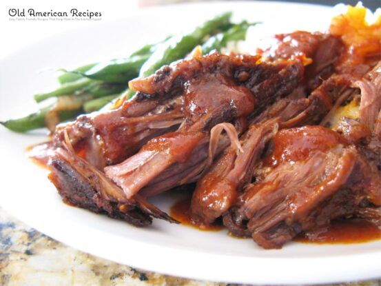 Braised Beef Chuck Roast - Old American Recipes