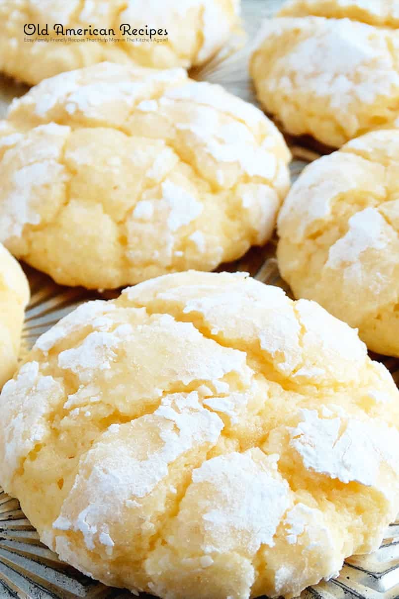 Gooey Butter Cookies – Best Ever {from Scratch!} - Old American Recipes