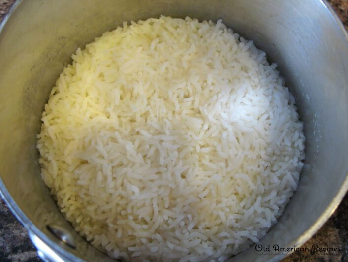 Perfect Steamed Rice - Old American Recipes