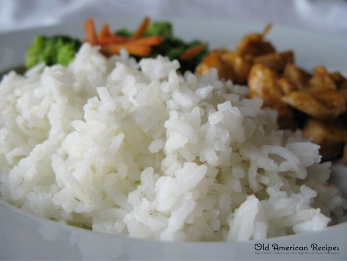 Perfect Steamed Rice - Old American Recipes