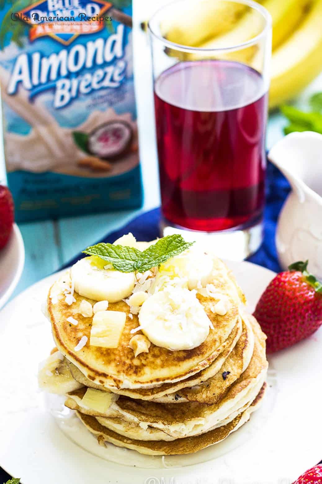 Fluffy Hawaiian Style Pancakes - Old American Recipes