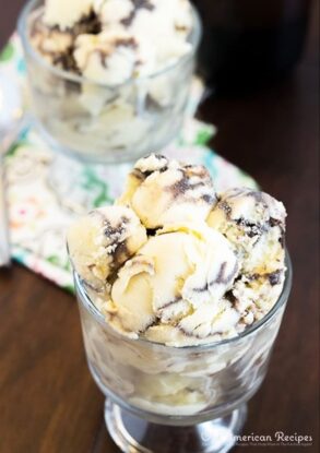 Almond Fudge Ripple Ice Cream - Old American Recipes