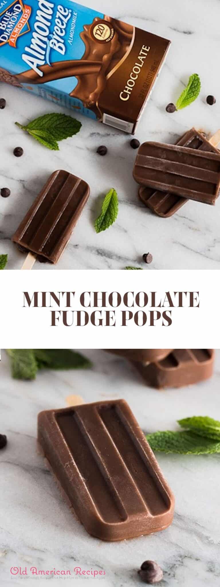 Mint Chocolate Fudge Pops - Old American Recipes