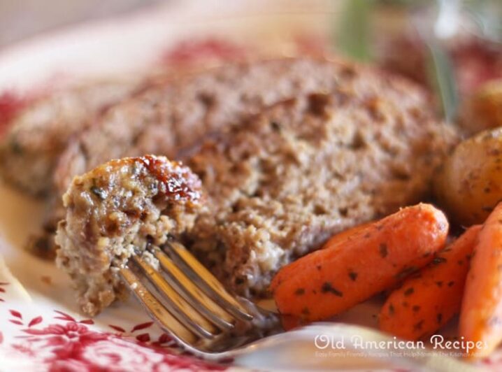 Best Meatloaf One Pan Dinner - Old American Recipes