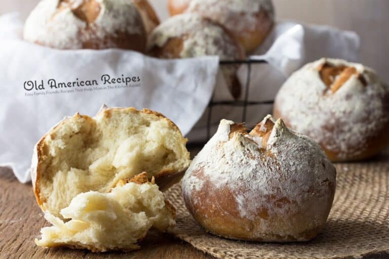 Crusty French Bread Rolls - Old American Recipes