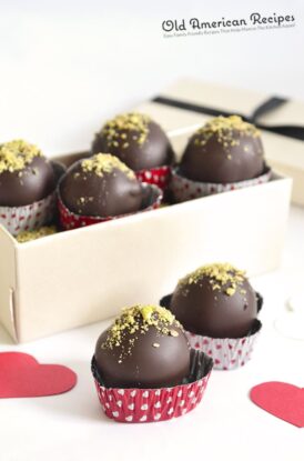 Marzipan Chocolate Pralines - Old American Recipes