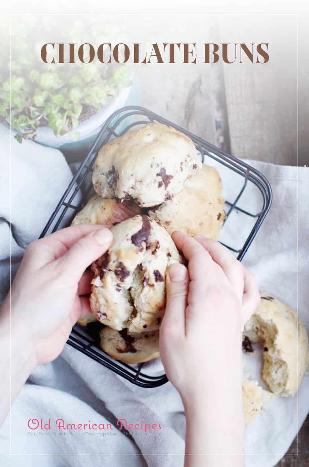 Chocolate Buns - Old American Recipes