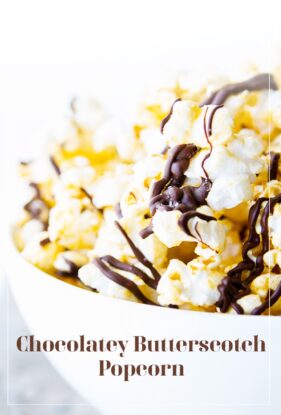 Chocolatey Butterscotch Popcorn - Old American Recipes