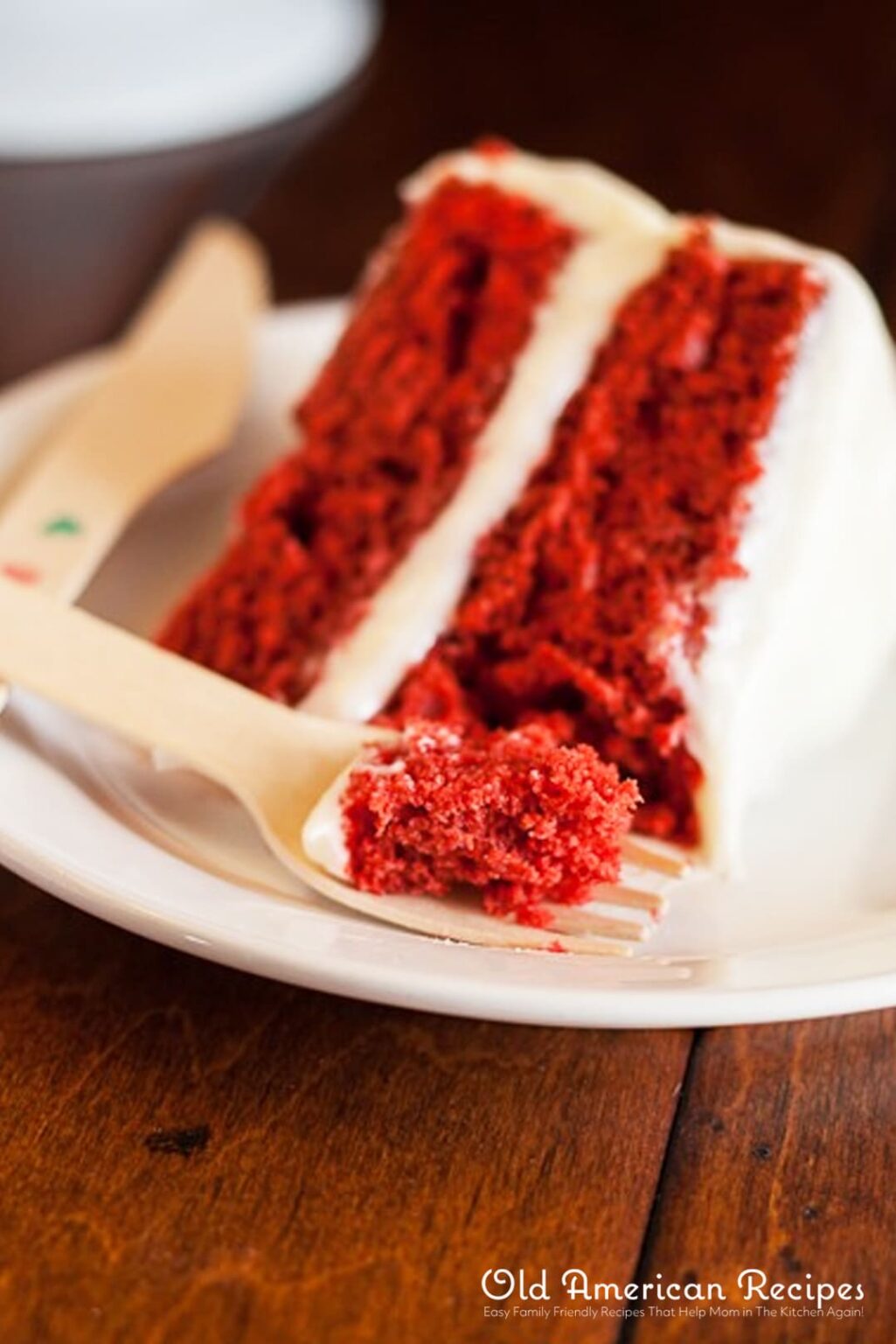 Classic Red Velvet Cake - Old American Recipes