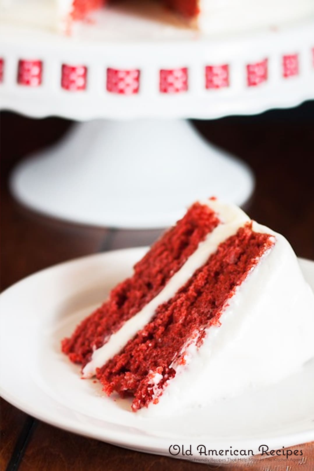Classic Red Velvet Cake - Old American Recipes