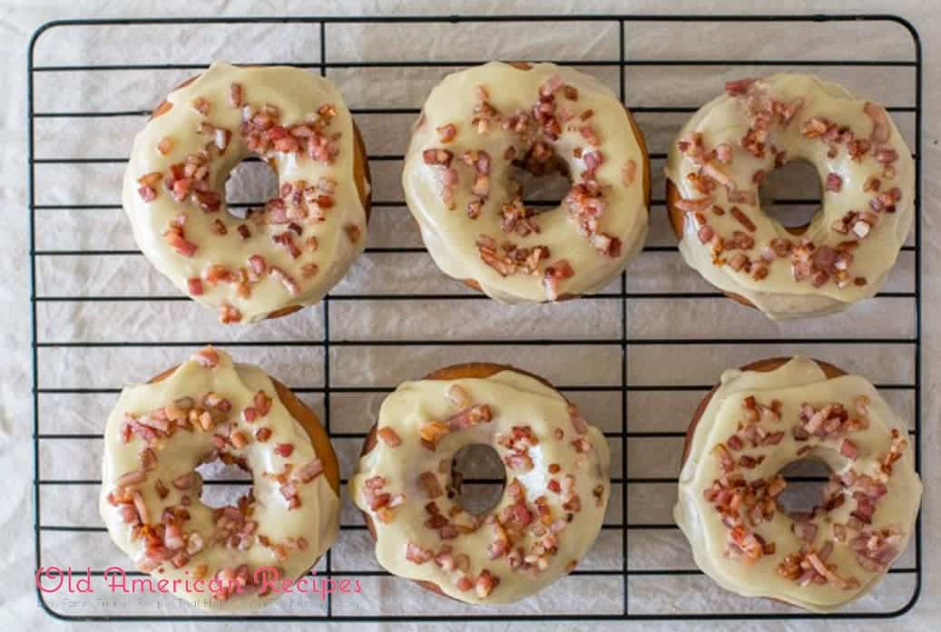 Beef Maple Doughnuts - Old American Recipes