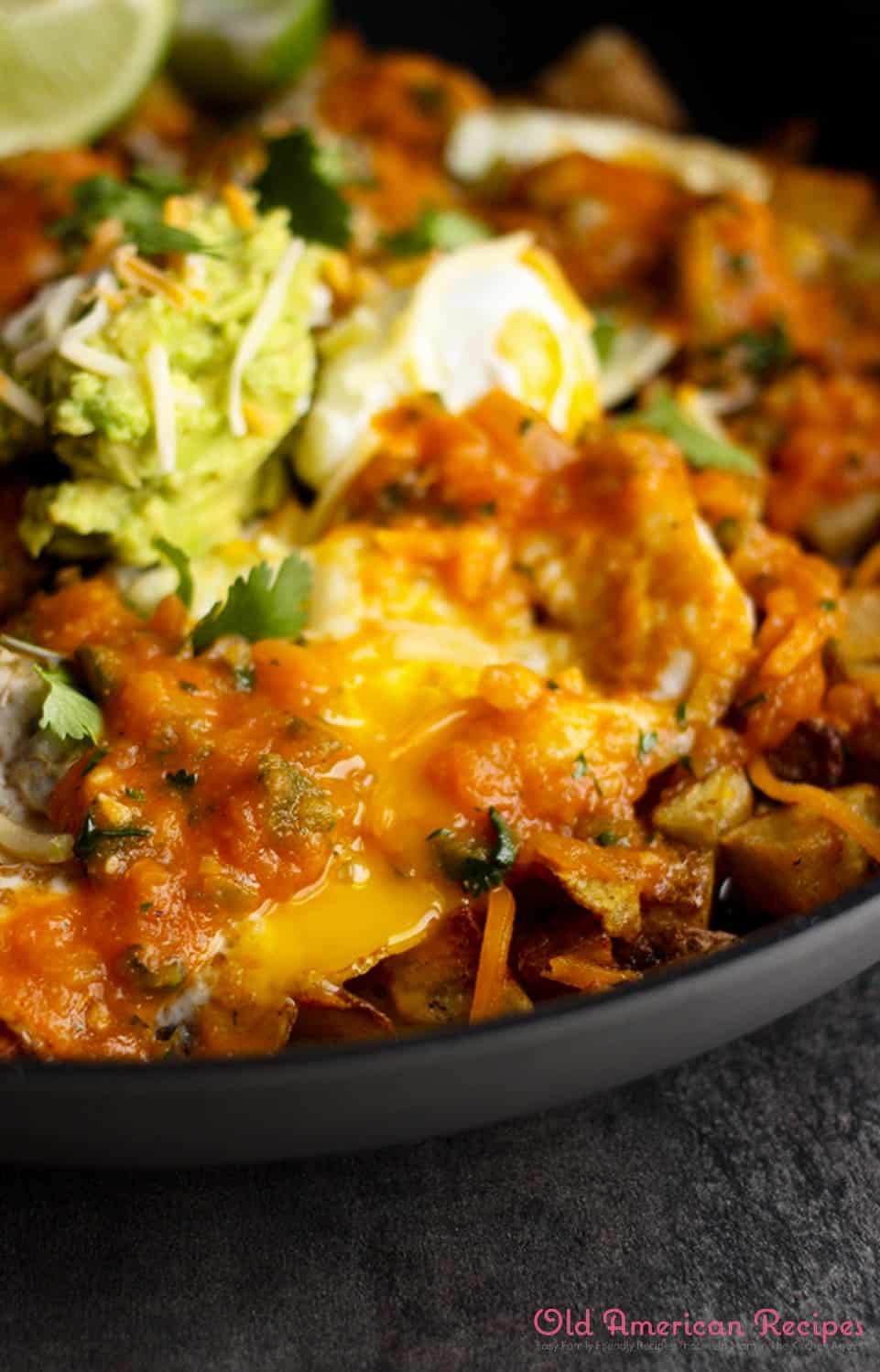 Huevos Rancheros Breakfast Hash - Old American Recipes