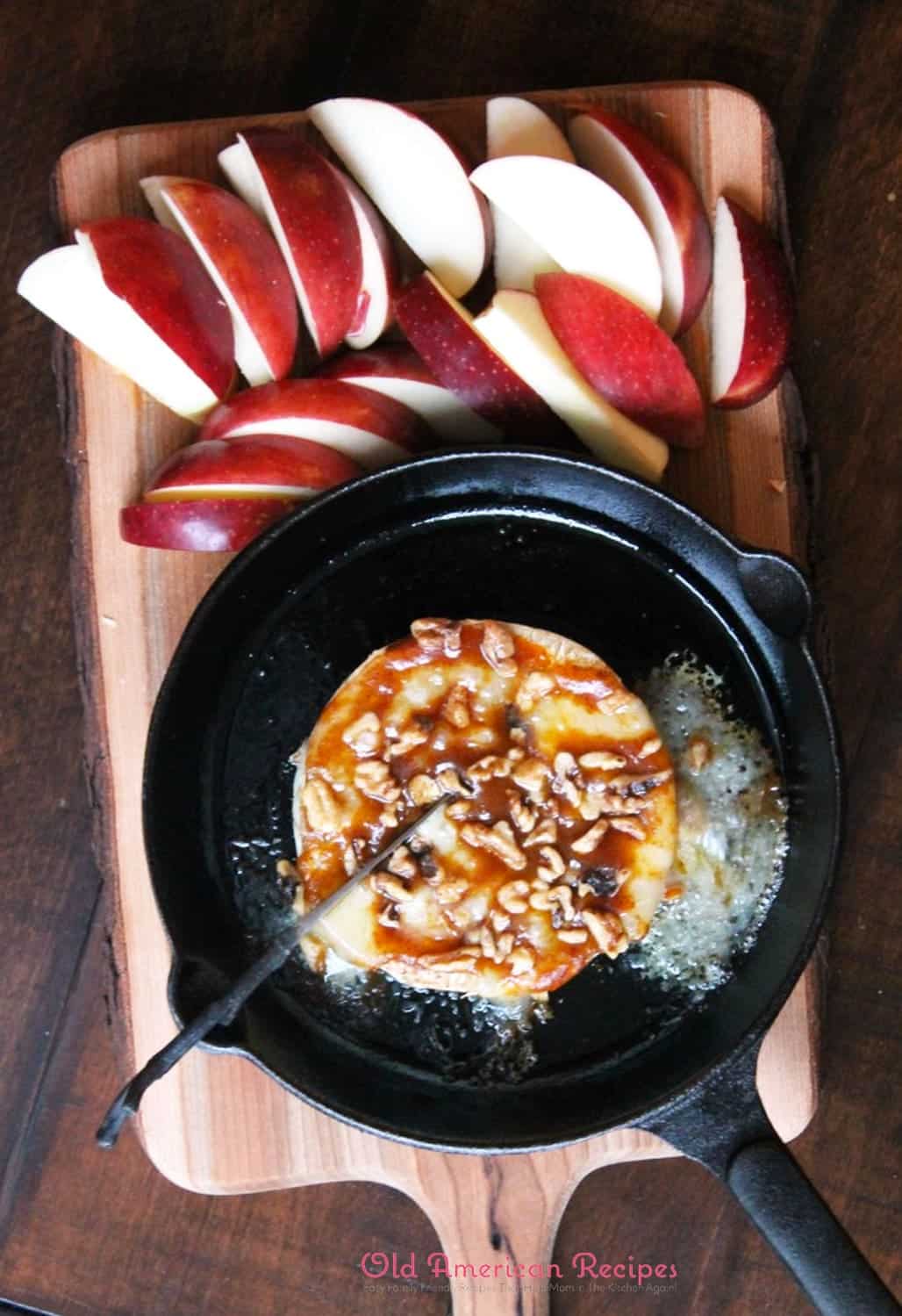 Baked Brie With Pumpkin Butter And Walnuts - Old American Recipes